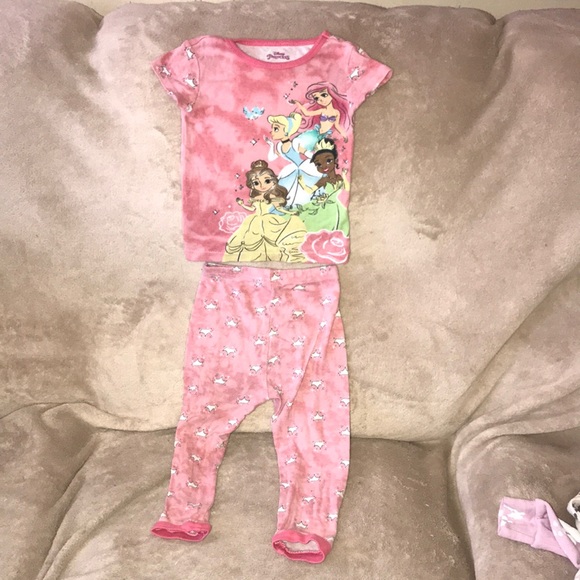 Disney | Pajamas | Disney Princess 3t Pajama Set | Poshmark
